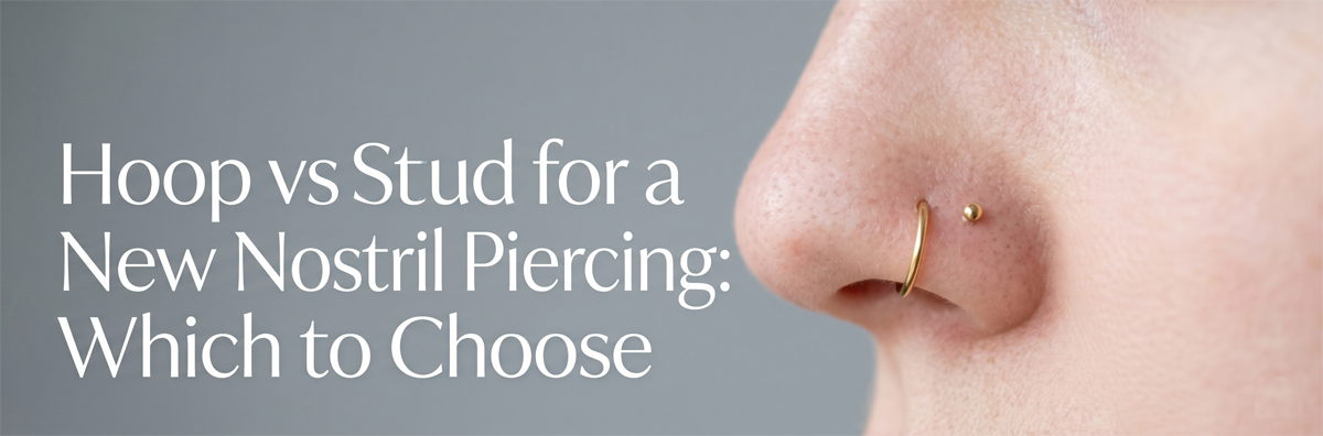 Hoop vs Stud for a New Nostril Piercing: Which to Choose – Vital Piercing